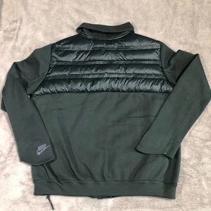 Nike | Jackets & Coats | Nike Tech Fleece Aeroloft Bomber Jacket Sz ...